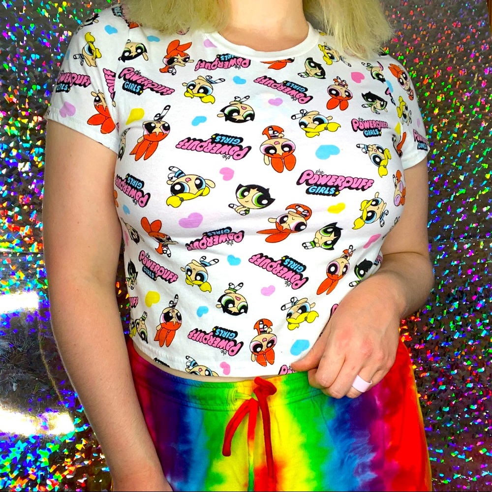 Powerpuff Girls Crop Top - Gem